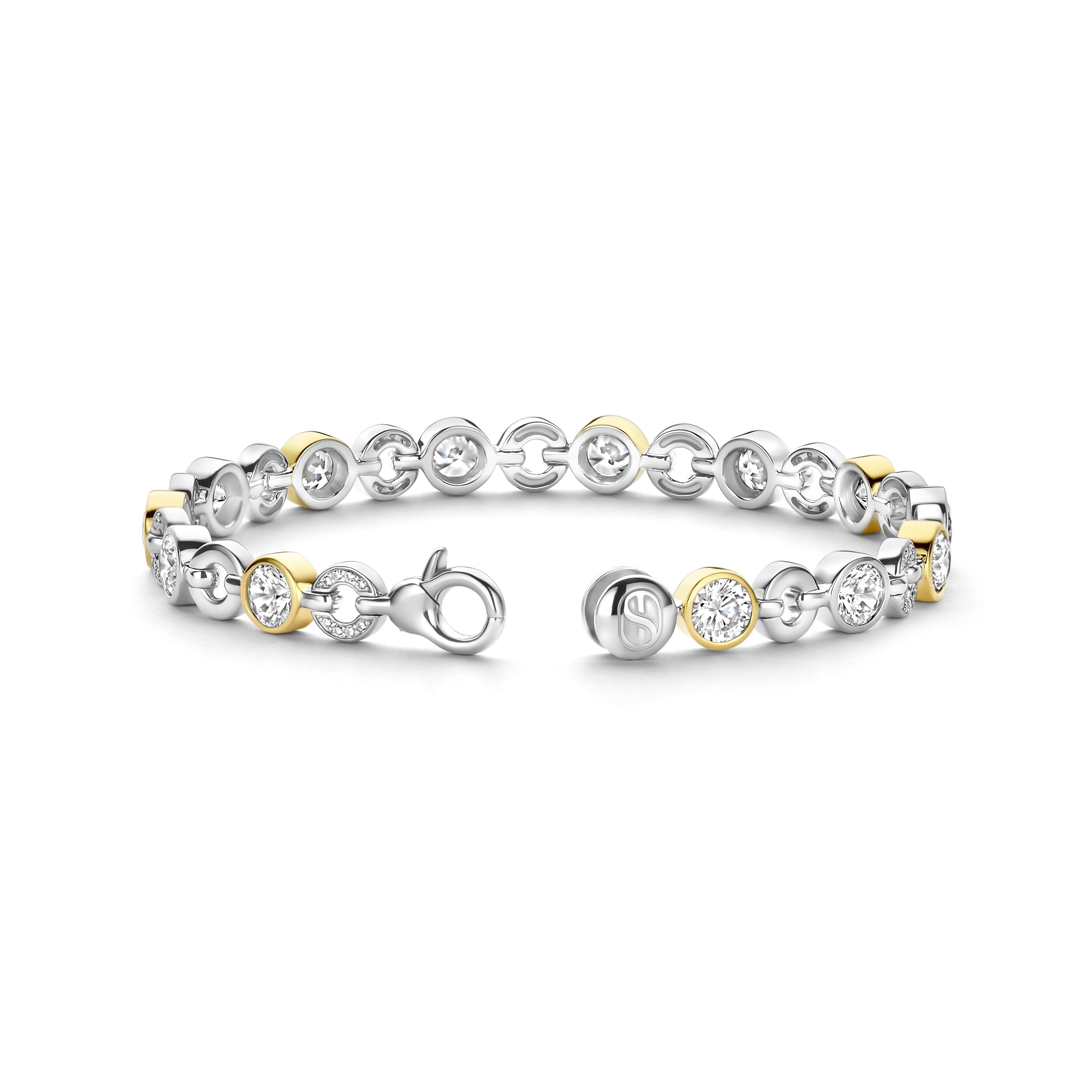 Circular Brilliance Tennis Bracelet – SHOPKURY.COM