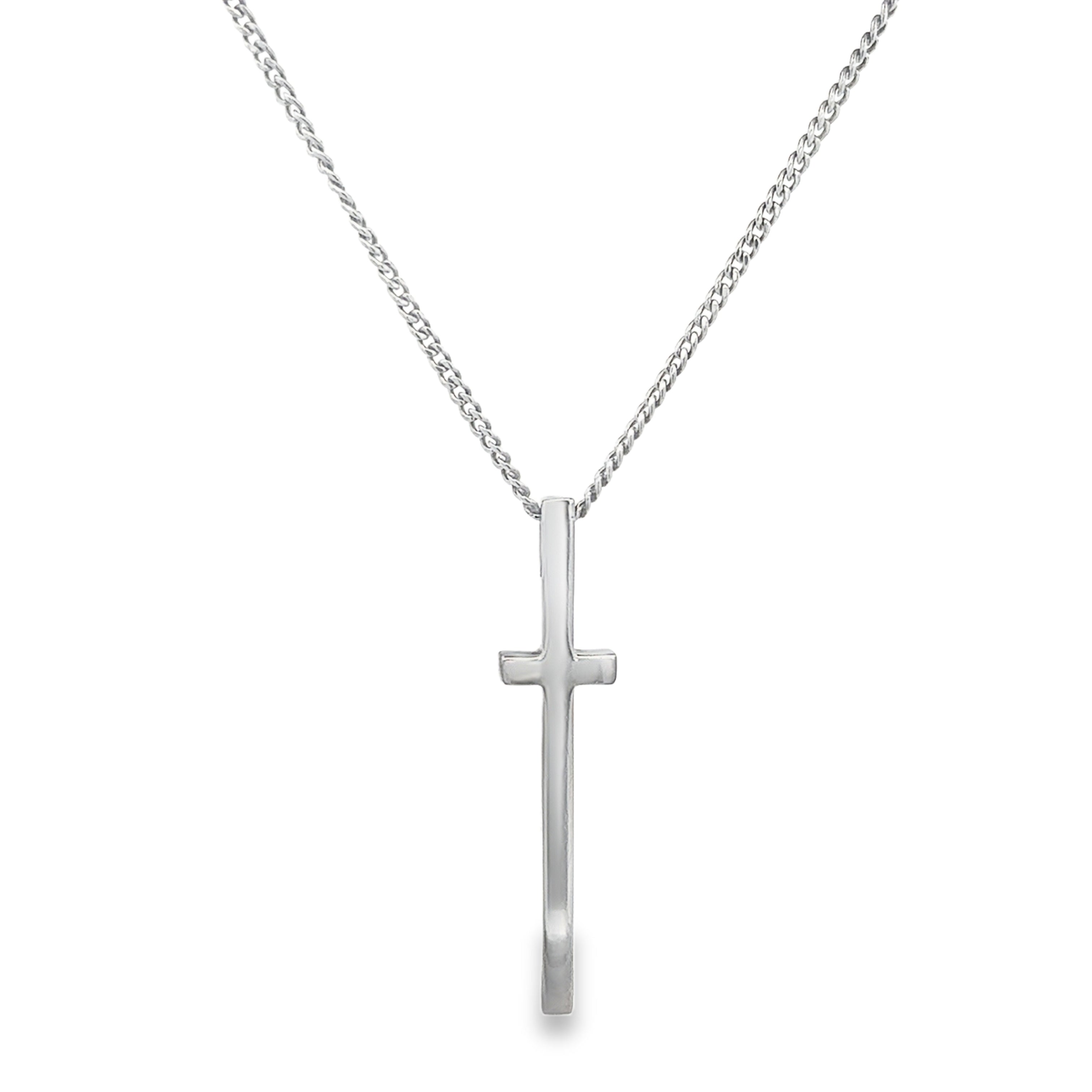 Long Cross Pendant w/ Chain (16") – SHOPKURY.COM