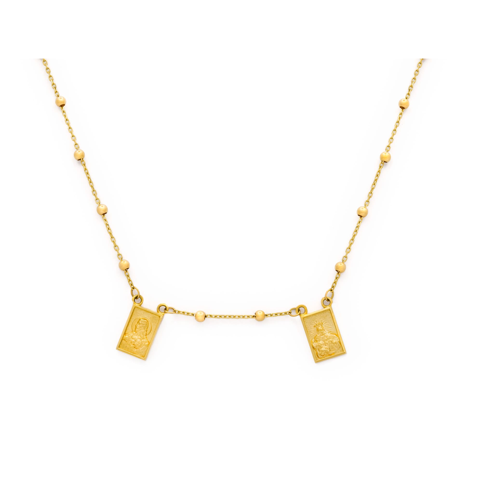 Beaded Scapular Necklace – SHOPKURY.COM