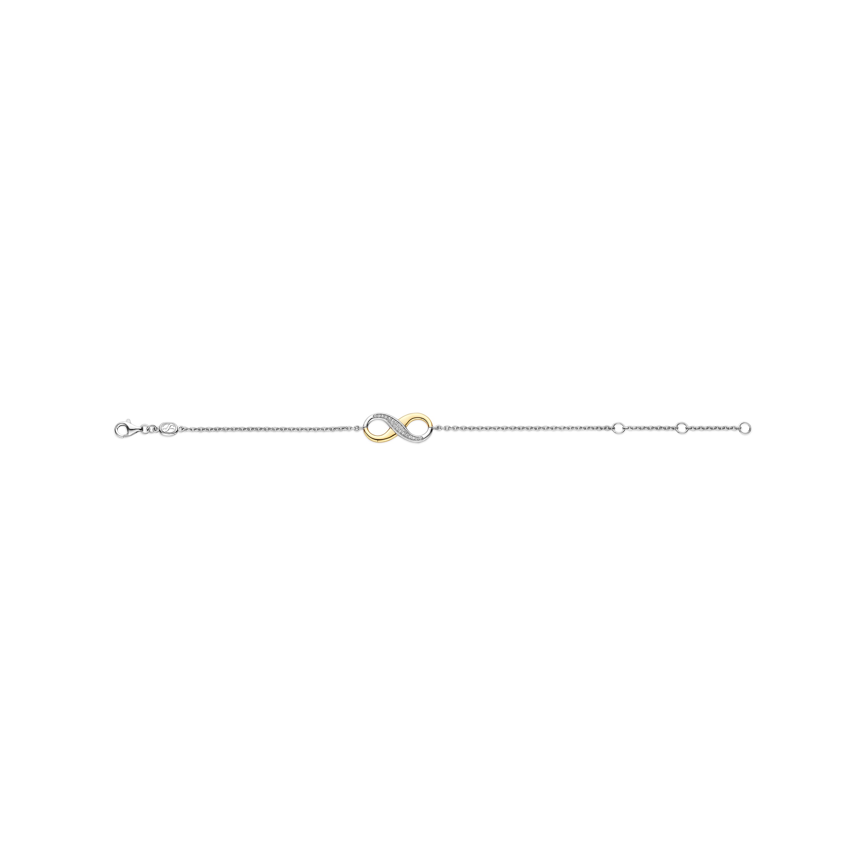 Infinity Two Tone Bracelet – SHOPKURY.COM